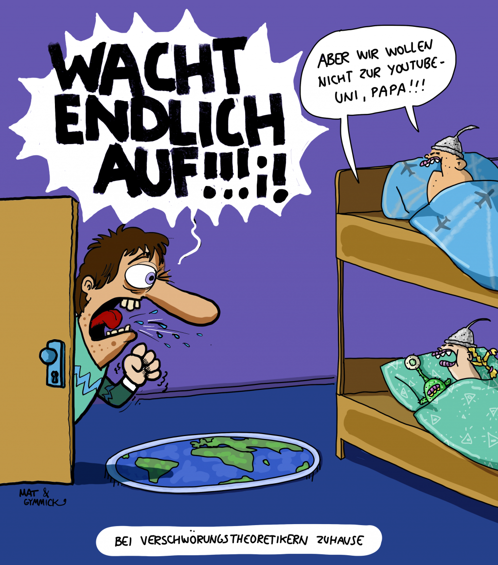Zwei Doofe, ein Gedanke - Cartoon in Zusammenarbeit mit GYMMICK ...
